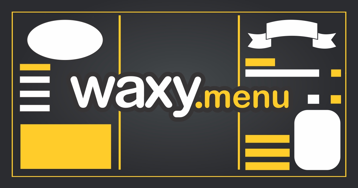 Waxy.menu